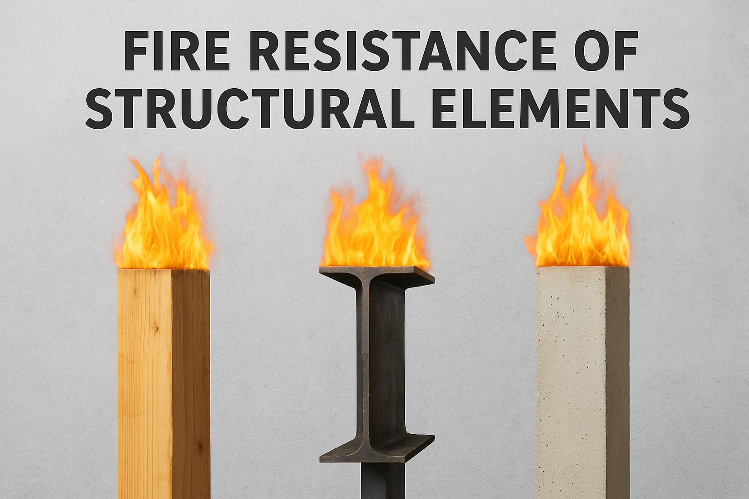 Fire Resistance of Structural Elements: Timber, Steel, and Concrete ...