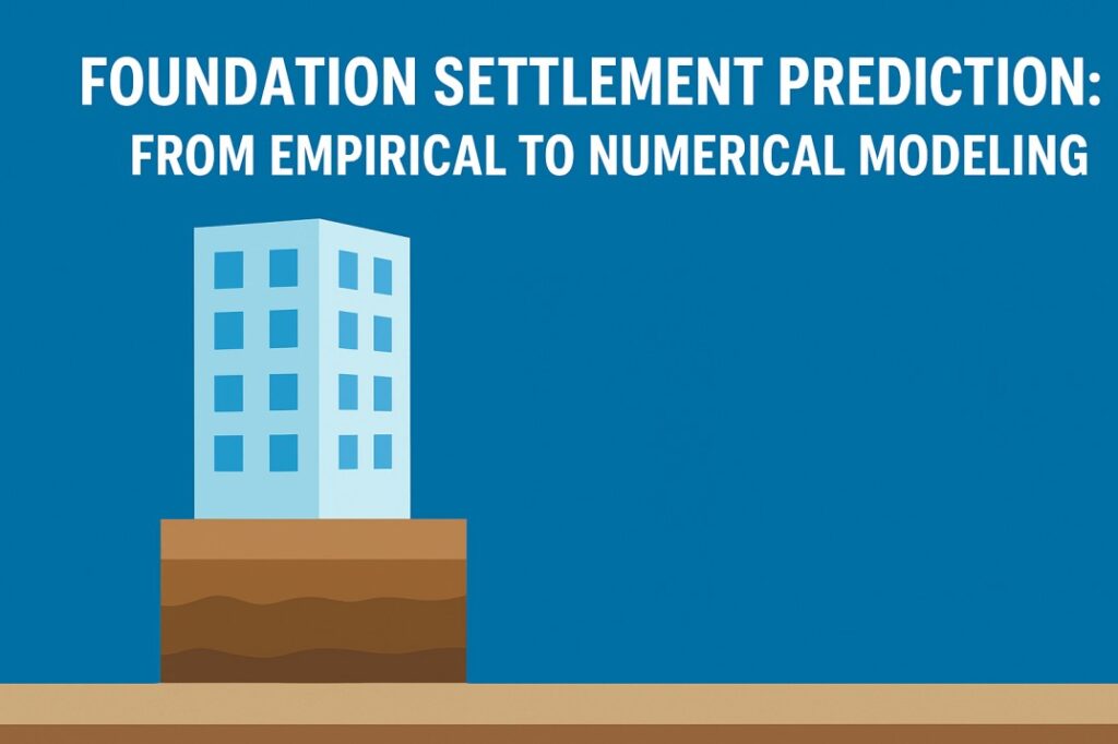 Foundation Settlement Prediction Empirical And Numerical Modelling Methods Structures Centre